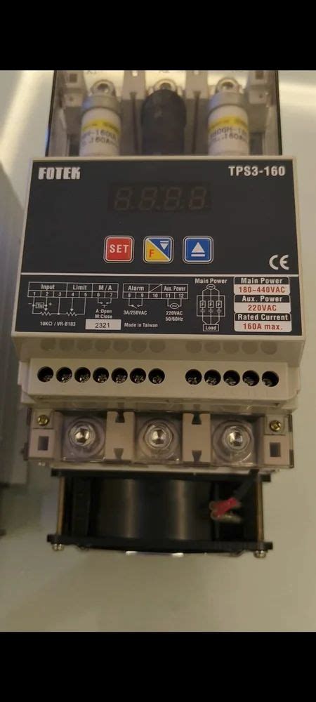 Fotek Tps3eps3 3 Phase Power Regulator Carton Box Panel Mount At