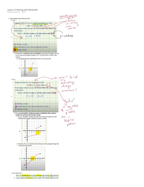 Lesson 22 Working With Polynomials Ex Ex Complex Factorization
