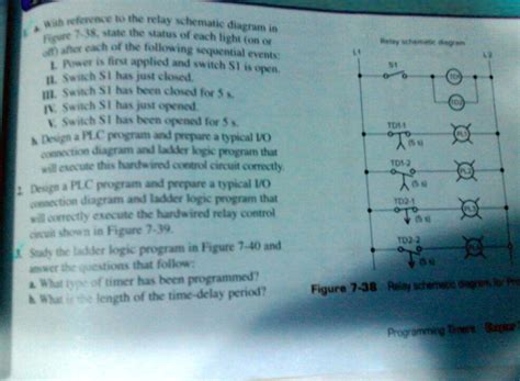 Solved Design A Plc Program And Prepare A Typical Io Connection