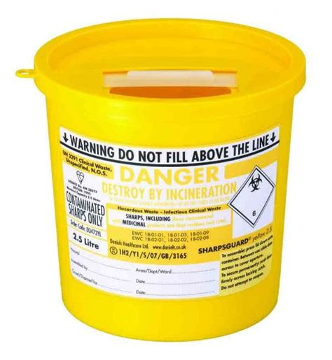 Sharps Box Sharps Box Universal Site Supplies