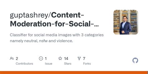 Github Guptashrey Content Moderation For Social Media Classifier For Social Media Images With
