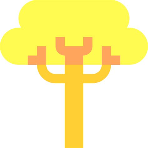 Tree Basic Sheer Flat Icon
