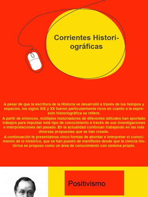 Corrientes Historiograficas Pdf Positivismo Historiografía