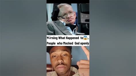 People Who Mocked God And Die 😱👆 Shorts Youtube