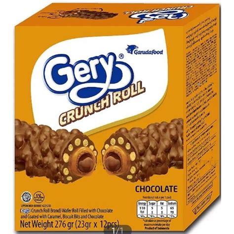 Bánh Cuộn Gery Phủ Socola Hộp 276g Shopee Việt Nam