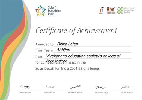 Ritika Lalan On Linkedin Im Glad To Share That I Represented Ves College Of Architecture In The…