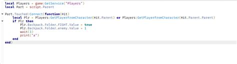 Backpack Is Not A Valid Member Of Player Playerslocalplayer