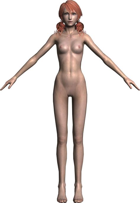 Rule 34 1girl 3d Breasts Female Final Fantasy Final Fantasy Xiii High Resolution Nipples No