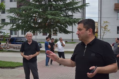 სამტრედიაში ინფრასტრუქტურული სამუშაოები გრძელდება Kvira Ge