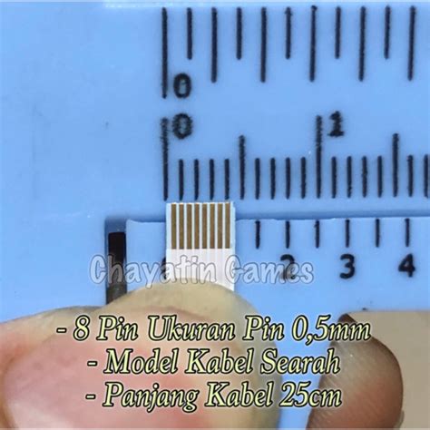 Jual Kabel Flexibel Pin Searah Panjang Kabel Cm Mm Shopee Indonesia
