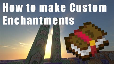How To Make Custom Enchantments In Minecraft YouTube