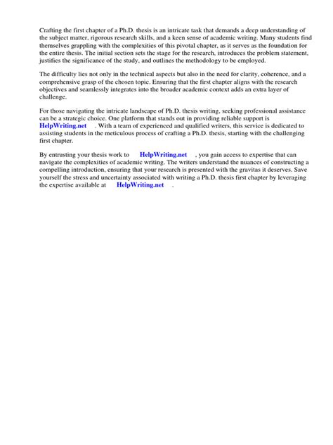 Phd Thesis First Chapter Pdf Thesis Apa Style