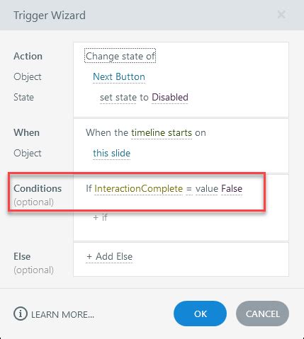 How Can I Restrict Navigation On An Interactive Slide Only The First Time Its Viewed