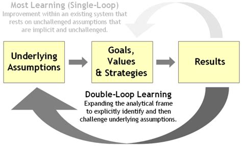 Single And Double Loop Learning Download Scientific Diagram