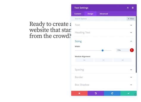 How To Create An Entirely Horizontal Swipe Page With Divi