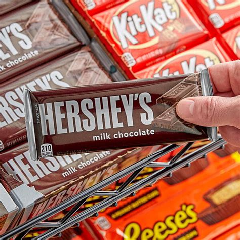 Hersheys Milk Chocolate Bar 155 Oz 36box