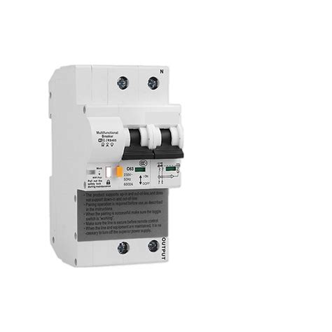 2p Circuit Breaker Energy Monitoring Meter Smart Breaker Compatible Lan