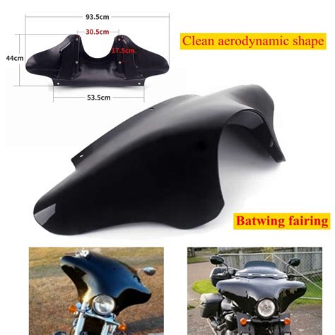 Harley Dyna Switch Back Fairing Set Batwing Fairing Bd8 Fits For