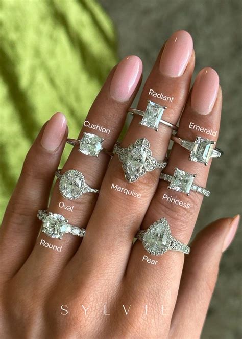 Engagement Rings By Sylvie Different Engagement Rings Engagement