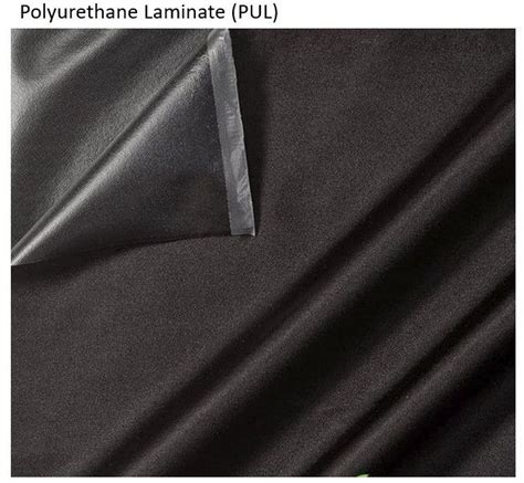 Polyurethane Laminate Pul Water Resistant Fabric Waterproof Fabric