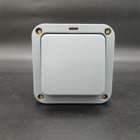 Weatherproof 1 Gang Switch Ip66 Euroseal