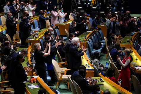 Un General Assembly Passes Resolution To Demand Russia Withdraw Troops
