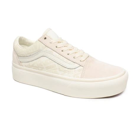 Tenisky Vans Old Skool Platform Platform Van 66 Marshmallow Snowboard