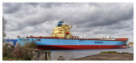Maersk Kansas In Wilhelmshaven Foto And Bild Architektur Deutschland