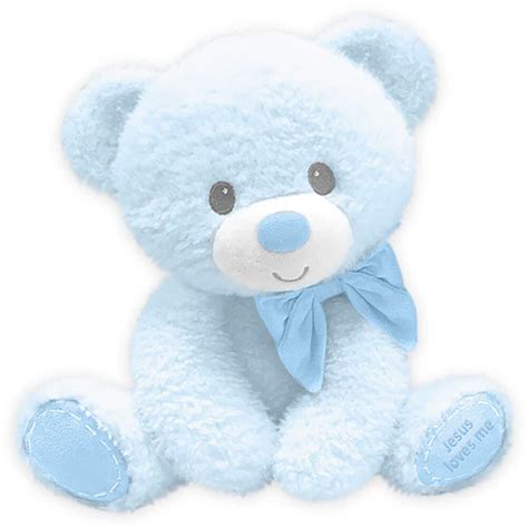 First And Main Tumbles Blue Teddy Bear 15