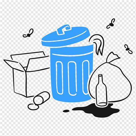 Garbage Illustration Png PNGWing