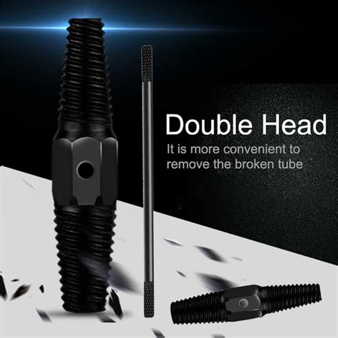 파이프 스크류 추출기 이중 용도 수도관 스크류 제거 도구 깨진 볼트 제거기 1 2 인치 3 4 인치 파이프 밸브 수도꼭지 40 도구 부품