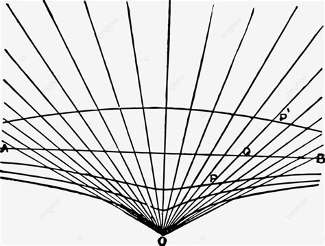 Conchoid Vintage Illustration Engraving Curved Asymptotic Vector