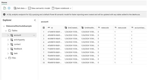 analyze dataverse tables from microsoft fabric microsoft fabric blog