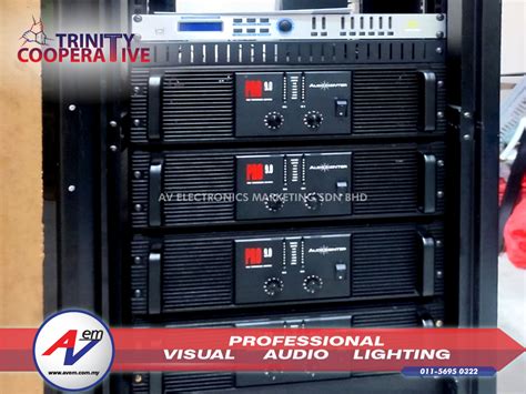 Avem Membekal Audiocenter Kla28 Line Array Kepada Universiti Kuala
