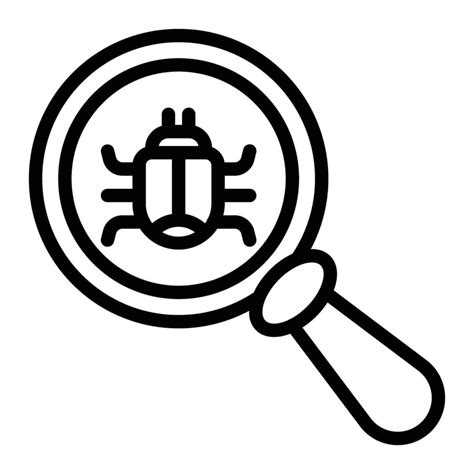 Debug Icon Design 51837022 Vector Art At Vecteezy