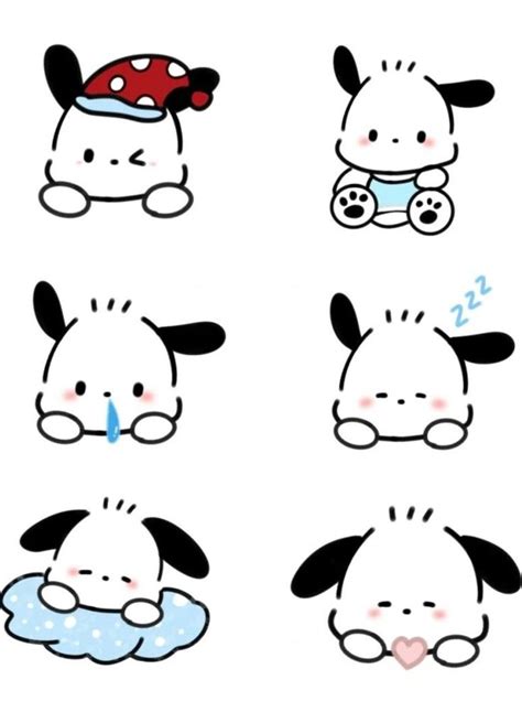 Sanrio Characters 💗 Pegatinas Bonitas Dibujos Bonitos Garabatos Simples