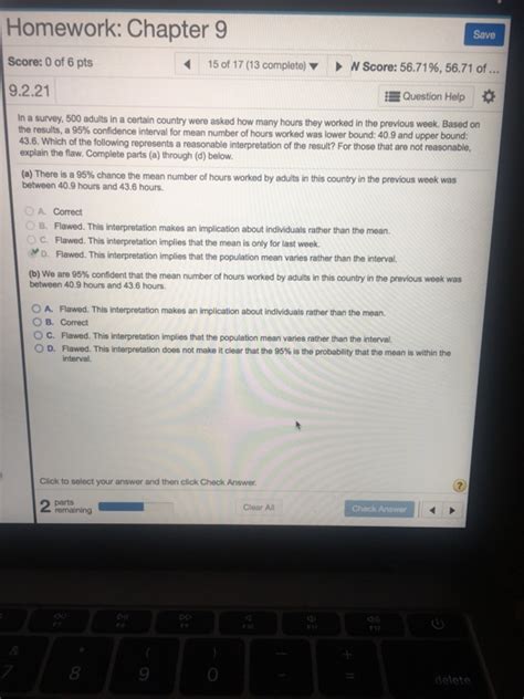Solved Homework Chapter 9 Save Score 0 Of 6 Pts 15 Of 17