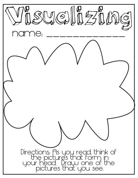 Reading Visualization Worksheets Addictnibht