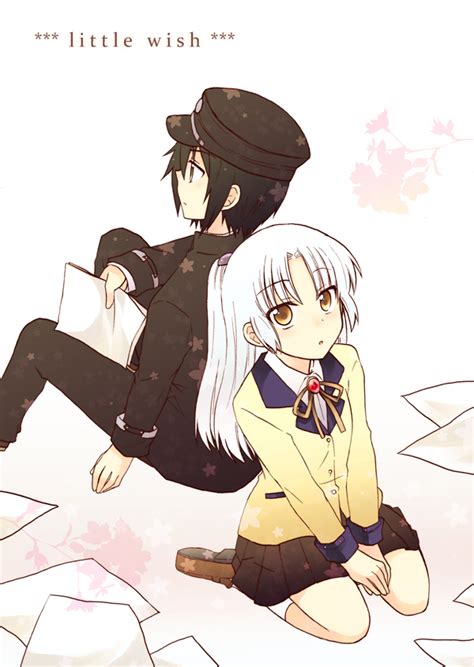 Tachibana Kanade And Naoi Ayato Angel Beats Drawn By Kousetsu Danbooru