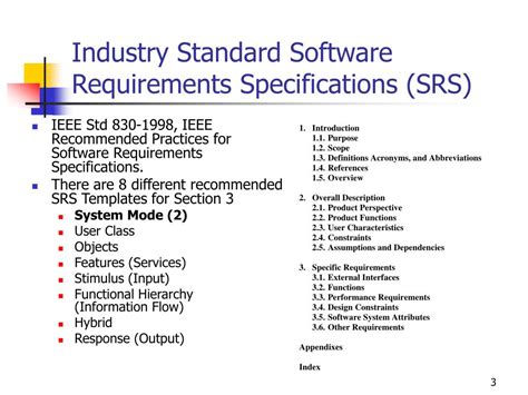 Ppt Lecture 5 2 B Requirements Specifications Ieee 830 Powerpoint Presentation Id 7075890