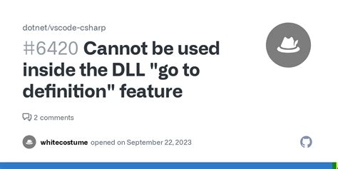 Cannot Be Used Inside The Dll Go To Definition Feature · Issue 6420