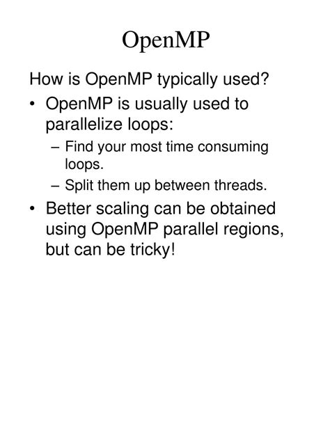 Ppt Shared Memory Parallelization Powerpoint Presentation Free