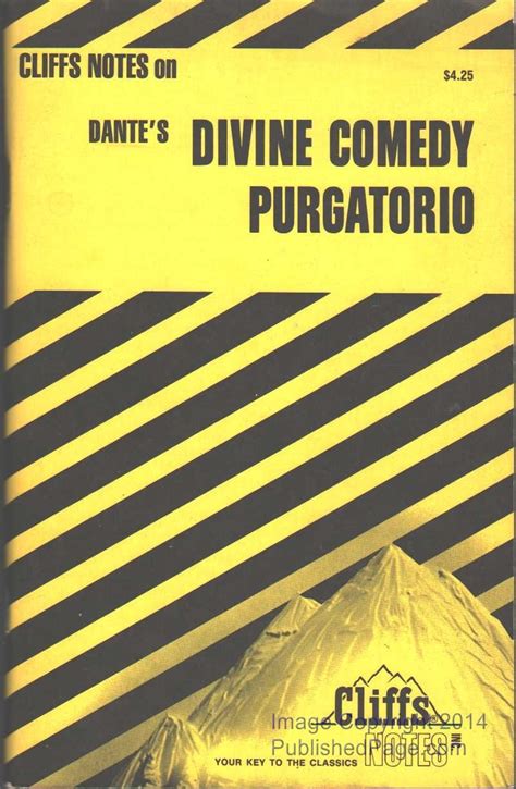Cliffsnotes On Dantes Divine Comedy—purgatorio [order Used] St