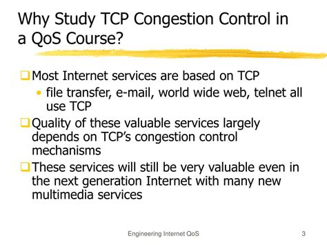 ppt tcp congestion control and queue management powerpoint