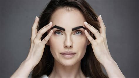 Premium Photo Permanent Make Up On Eyebrows