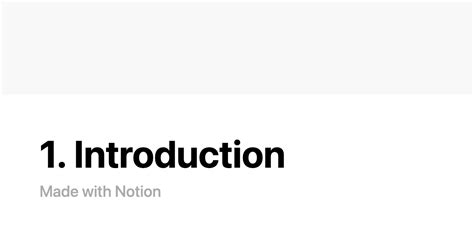 1 introduction notion