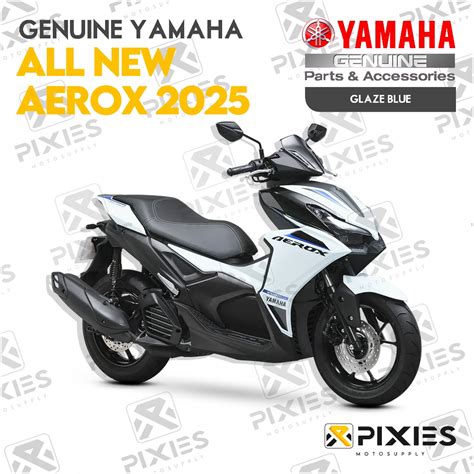Yamaha Aerox V3 Standard 2025 Light Blue Glaze Blue White Spare Parts