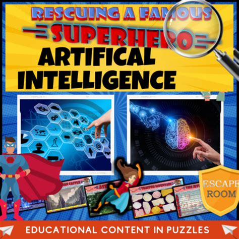 Artificial Intelligence Computing Escape Room Teaching Resources