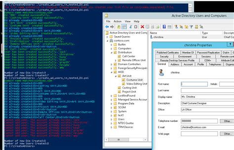 Creating Active Directory Users In The Nested Ous A Passionate System