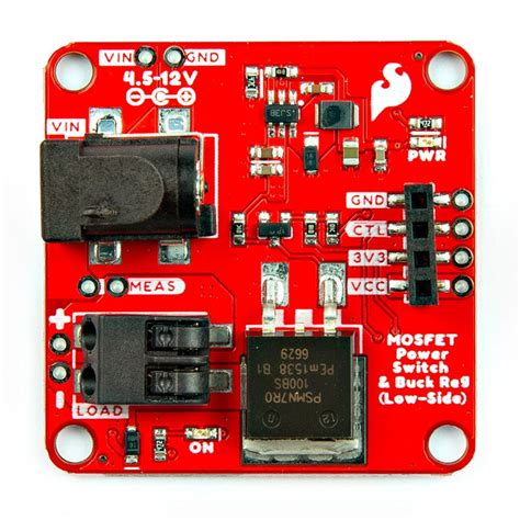 Sparkfun Mosfet Power Switch And Buck Regulator Low Side The Pi Hut